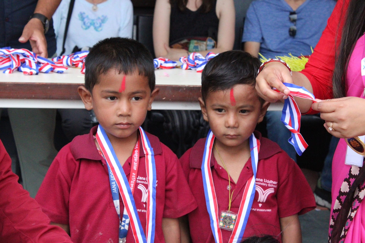 RYTHM Brings Hope to Shree Jana Uddhar Secondary School in Kathmandu ...