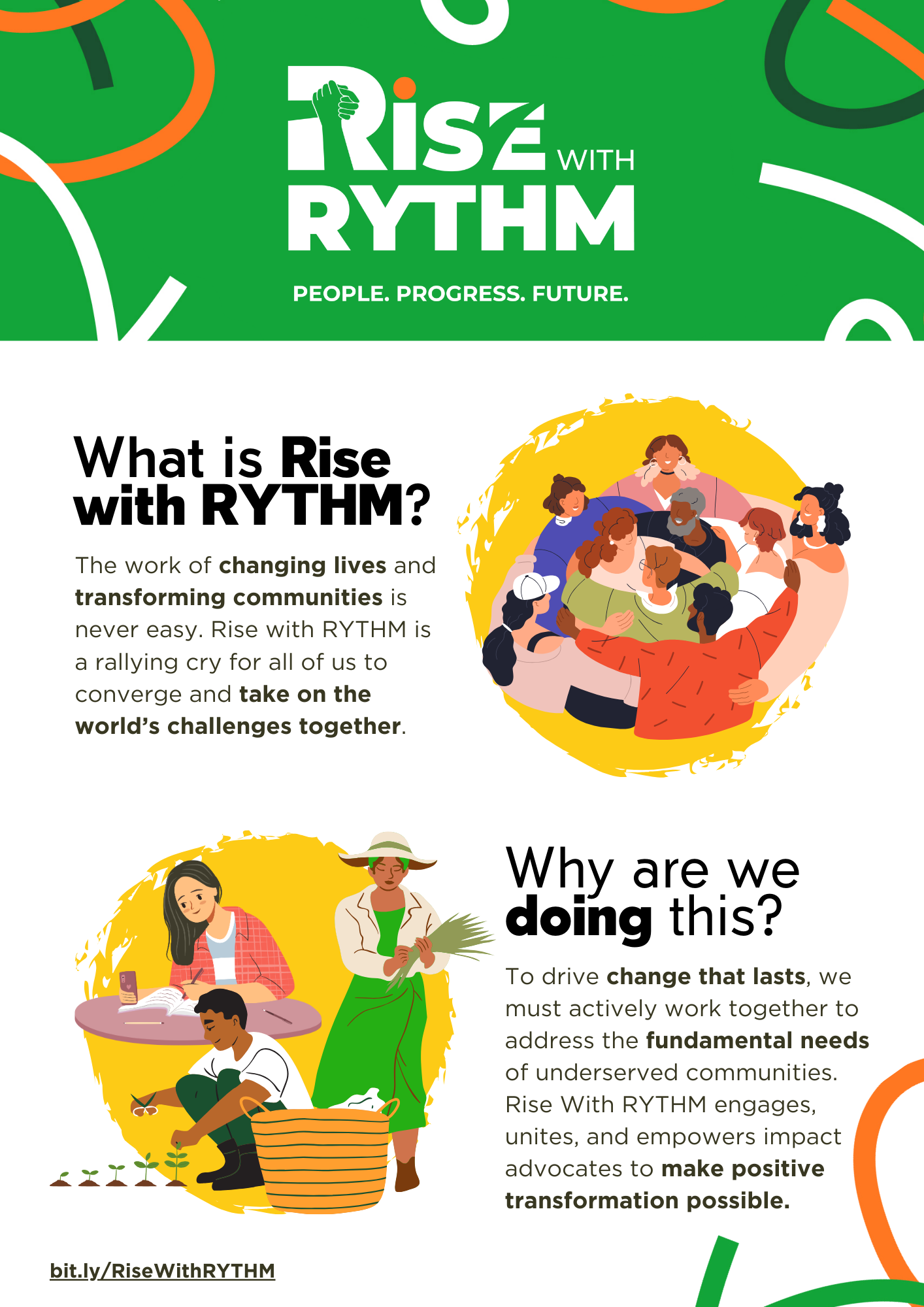 Rise with RYTHM - Campaign Assets - RYTHM Foundation